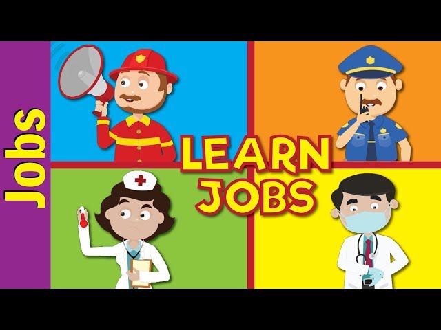 Jobs And Occupations For Kids What English Esl Video Lessons