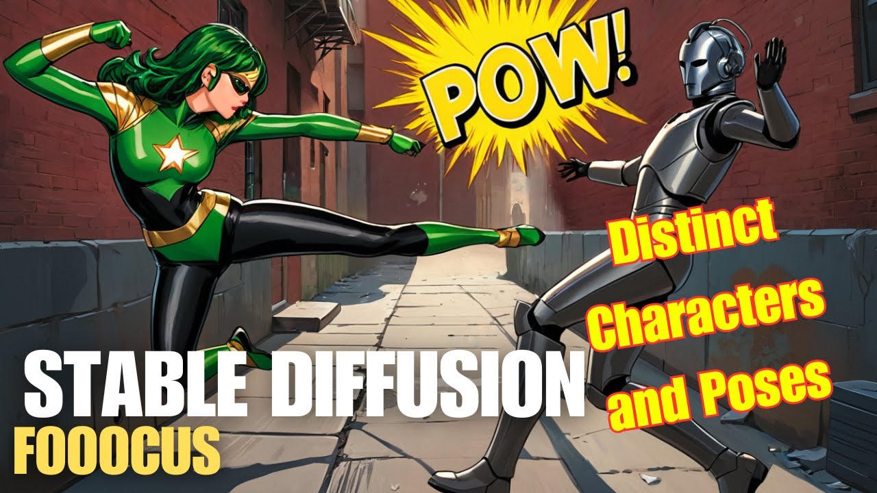 Get Different Characters With Poses Stable Diffusion Fooocus Youtube