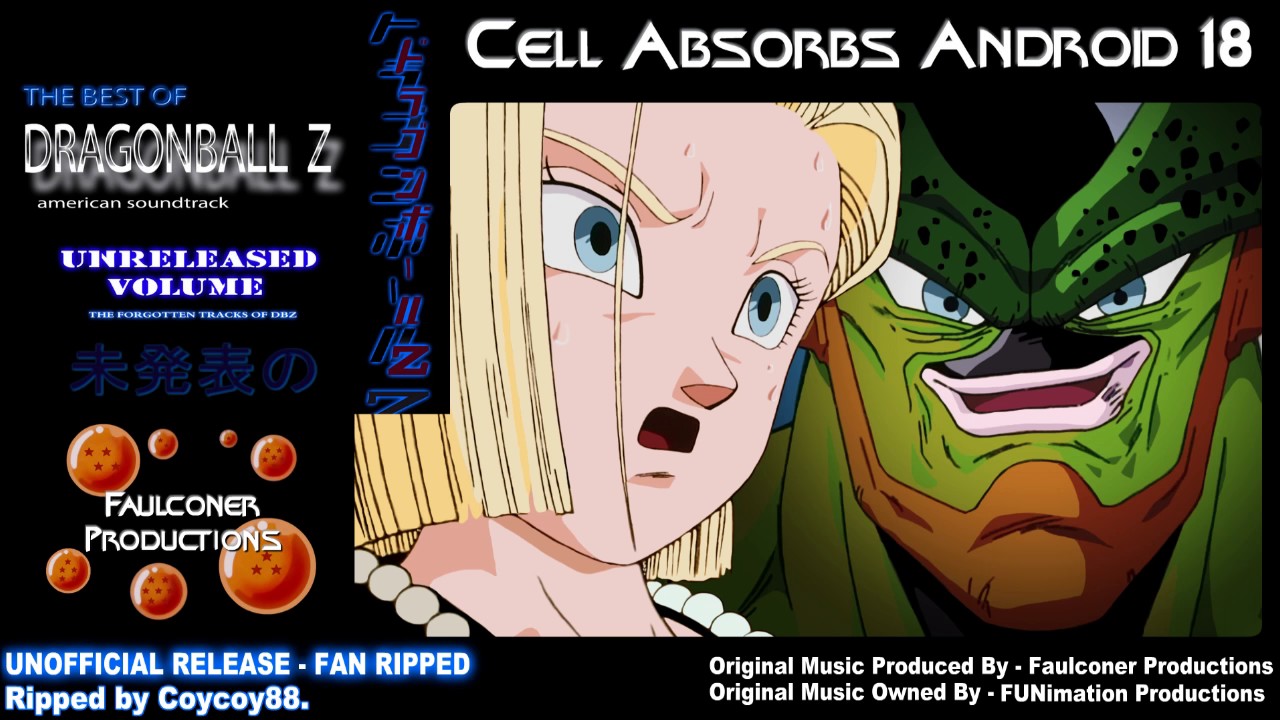 Cell Absorbs Android 18 Blu Ray Rip Faulconer Productions Youtube
