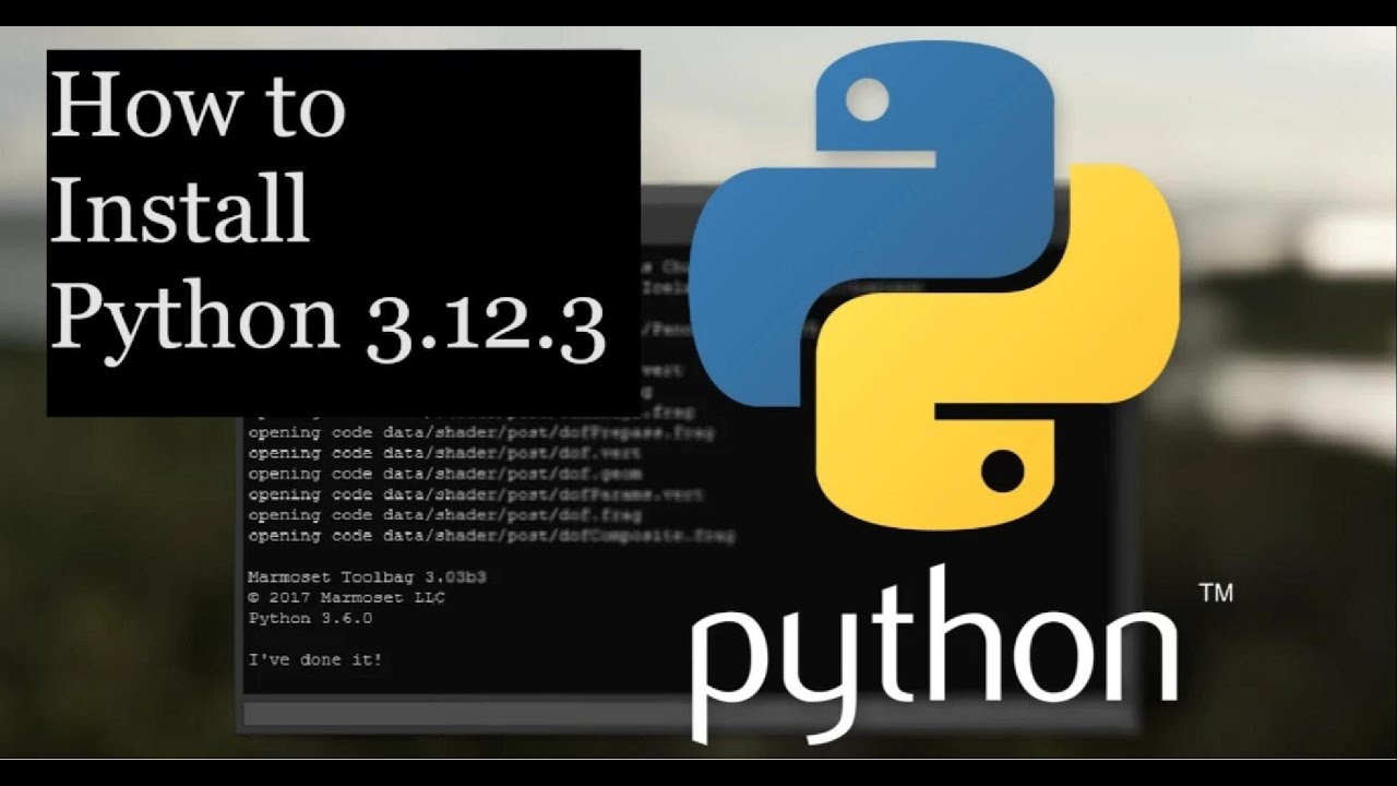 Install Python 3 12 4 Youtube