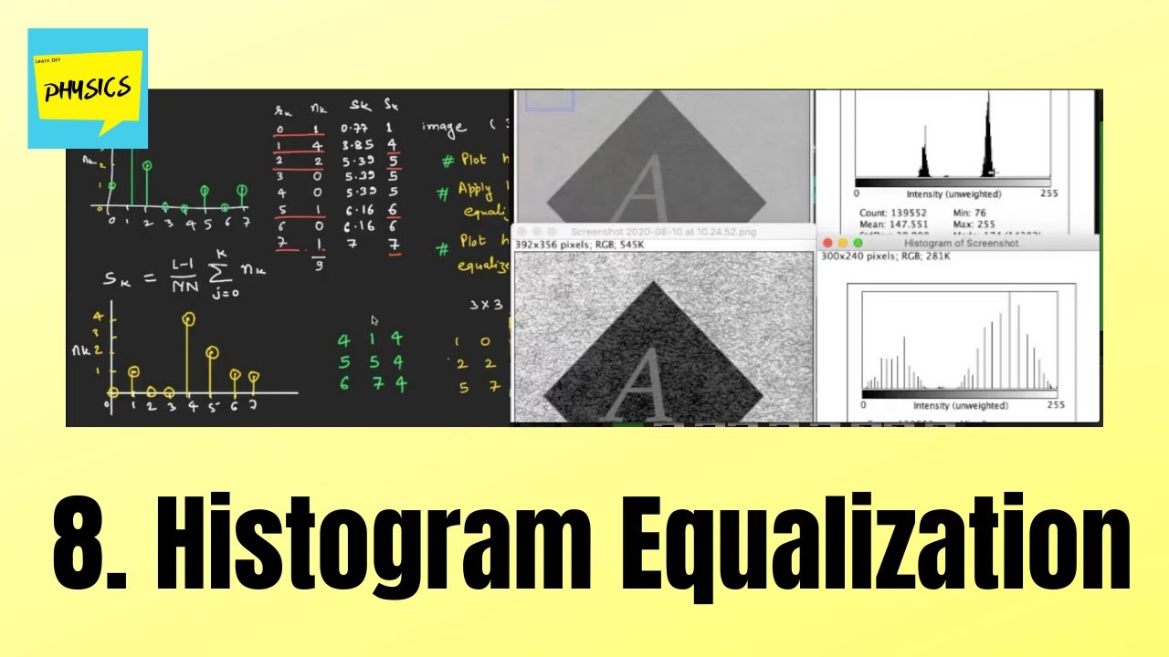 8 Histogram Equalization Solved Numerical Youtube