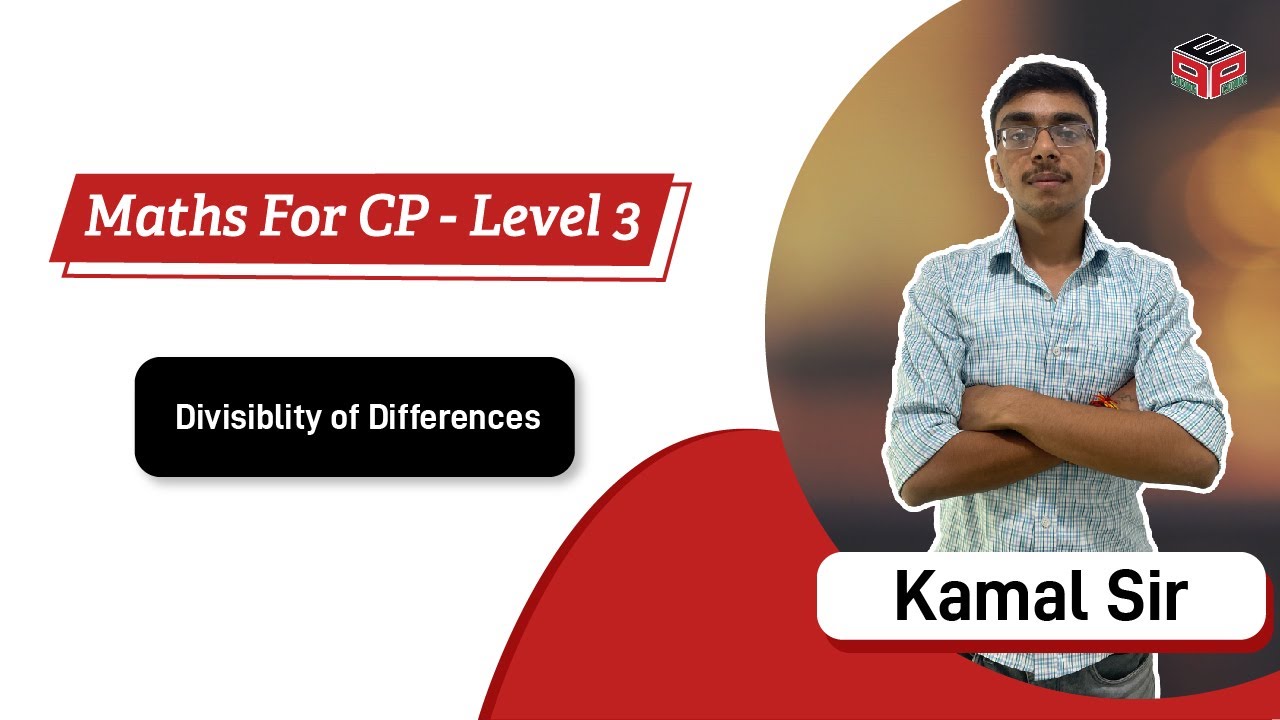 Divisiblity Of Differences Codeforces Youtube