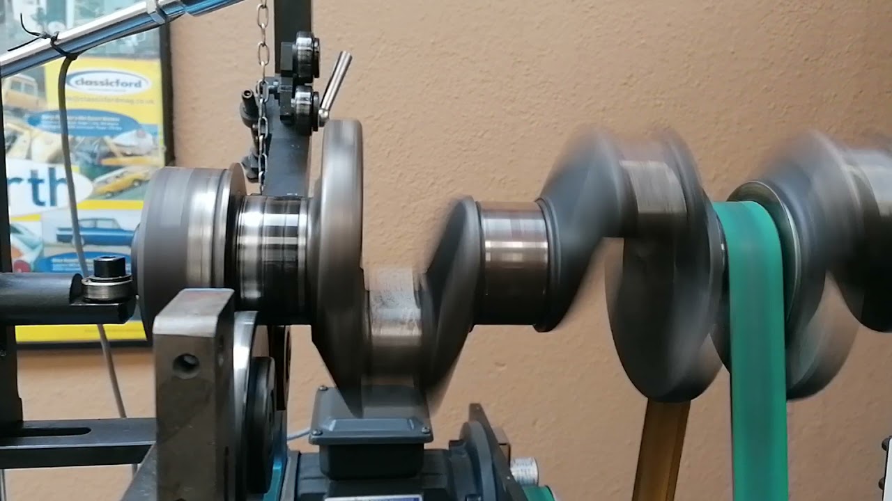Dynamic Crankshaft Balancing Mpe Youtube