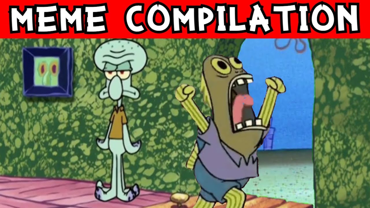 Ultimate Squidward Door Meme Compilation Youtube