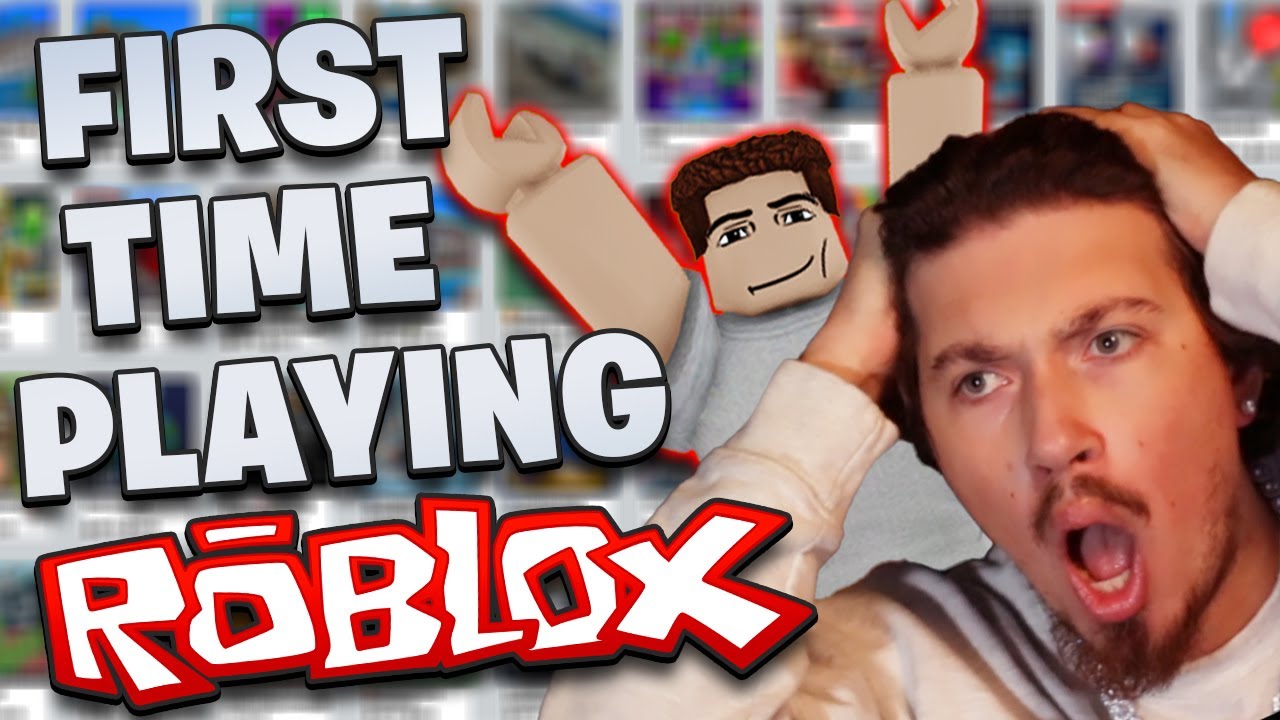 I Played Roblox For The First Time Ever Youtube
