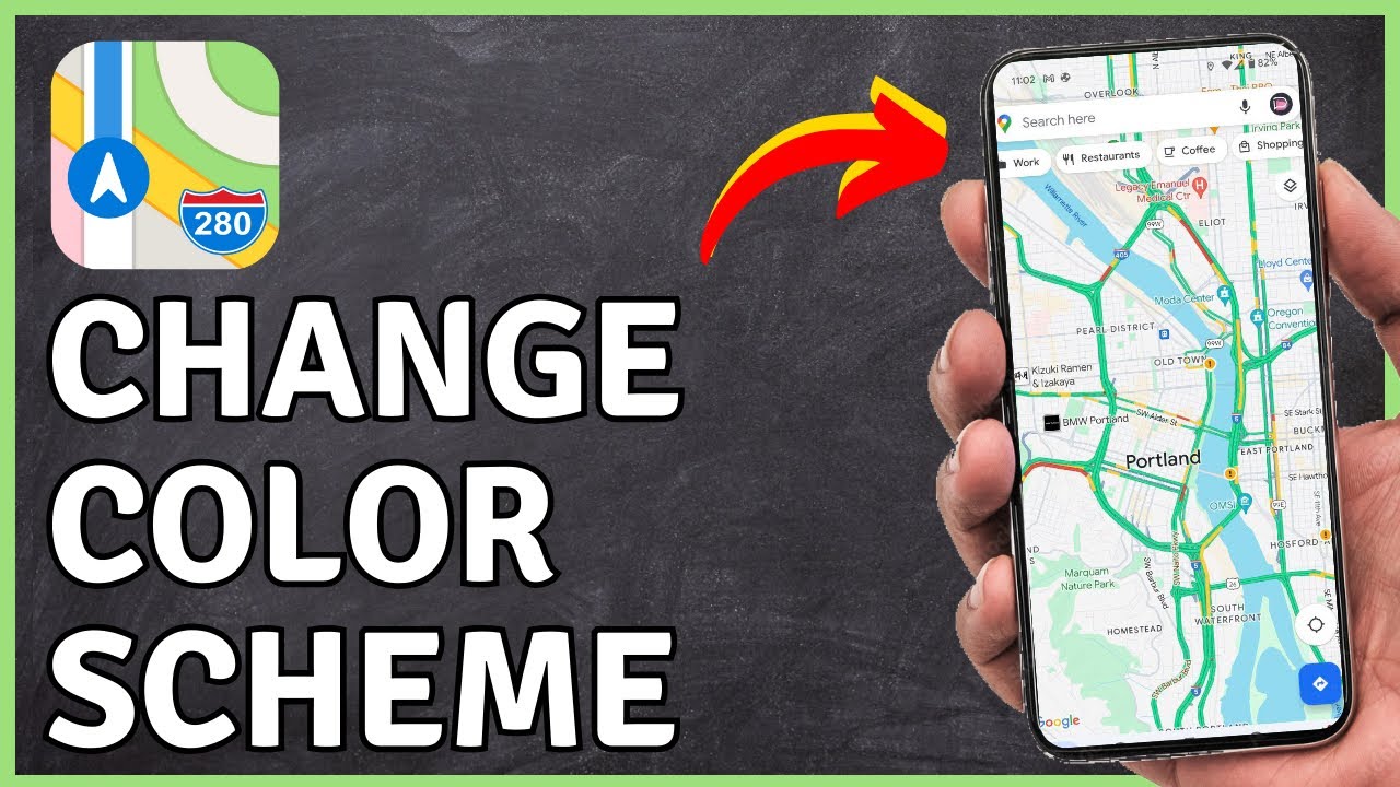 How To Change The Color Scheme Of The Map View On Google Maps Google