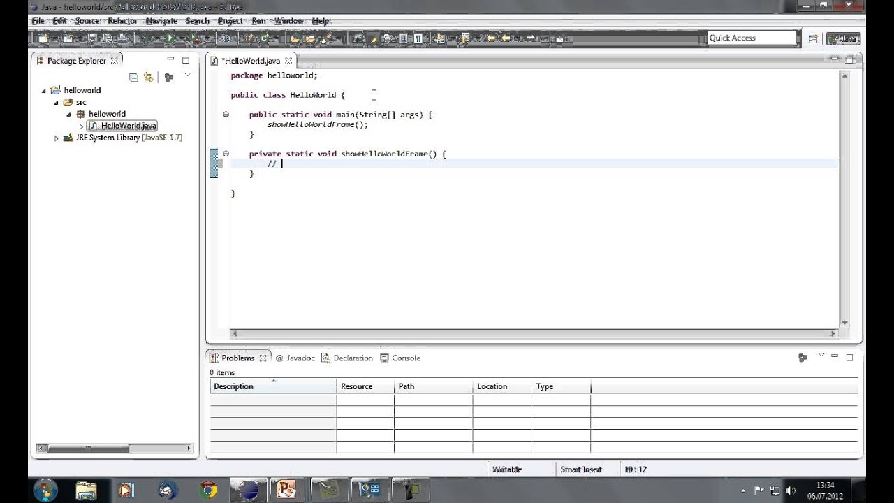 Java Swing Einführung Youtube