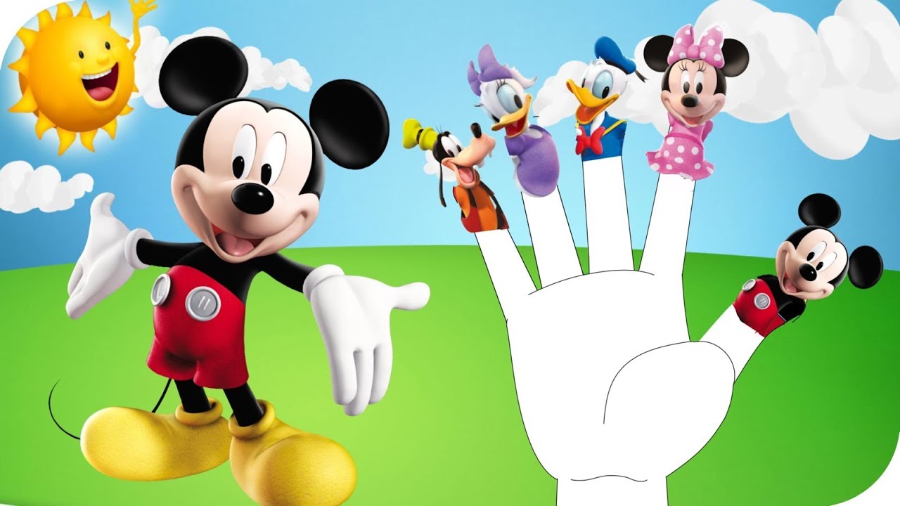 Finger Family Mickey Mouse Clubhouse 笙ｪ Nursery Rhymes For Children