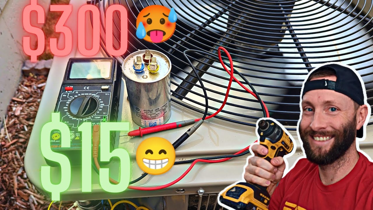 The Most Common Air Conditioner Failure Capacitor Test Replacement