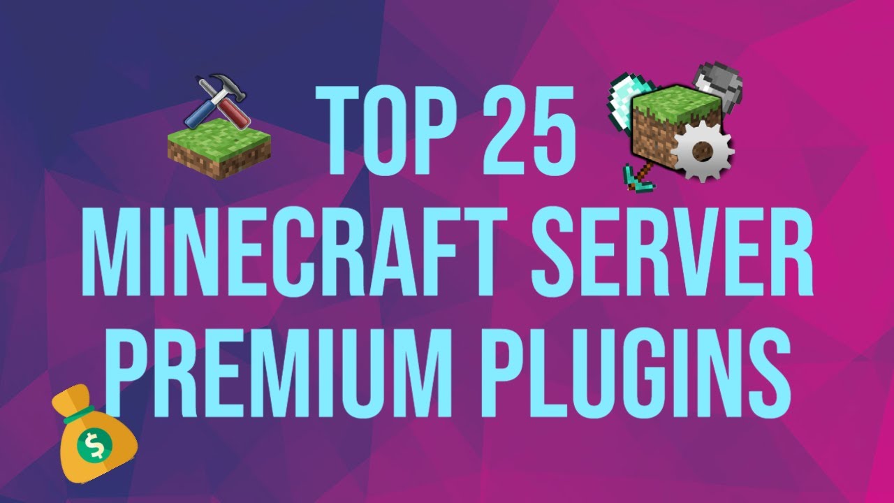 Top 25 Minecraft Server Premium Plugins Youtube