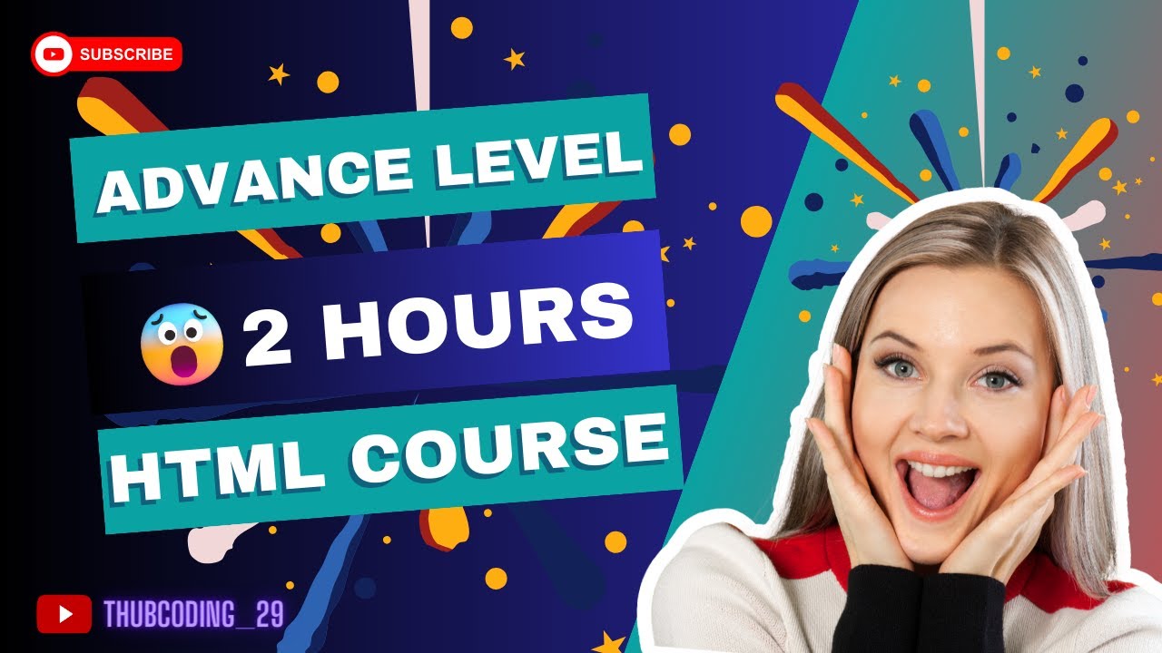 Html Tutorial Advance Level Complete Html With Notes Code Youtube