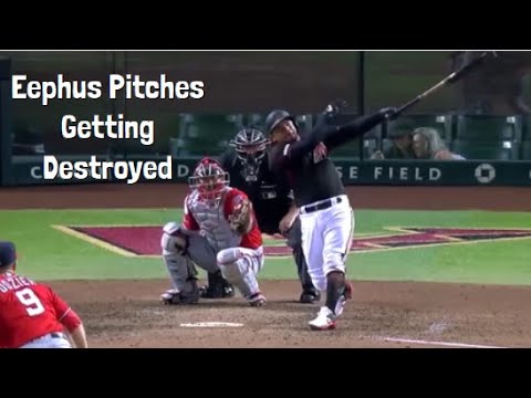 Mlb Eephus Pitches Getting Destroyed Youtube