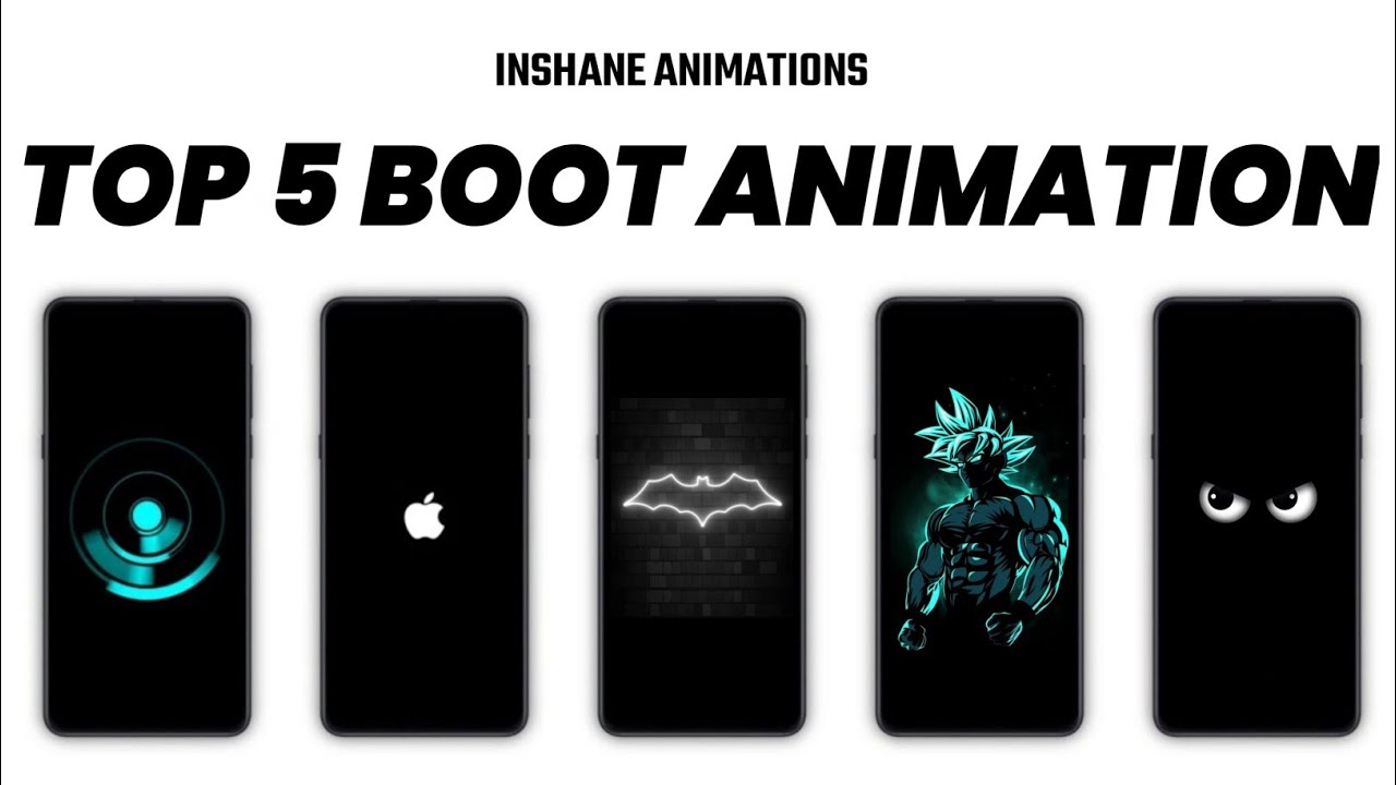 Top 5 Premium Boot Animation For Any Android Magisk Module Youtube