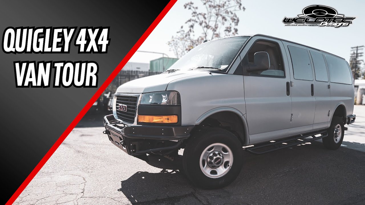 Chevy Express Quigley 4x4 Van Build Tour Youtube