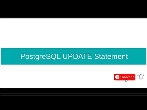 Postgresql Update Statement Malayalam Tutorial Youtube