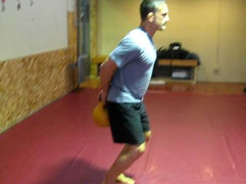 Steve Maxwell Kettlebell Hack Squat Youtube
