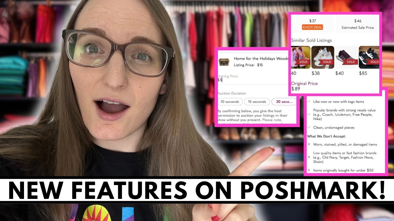 New Features App Updates On Poshmark Youtube