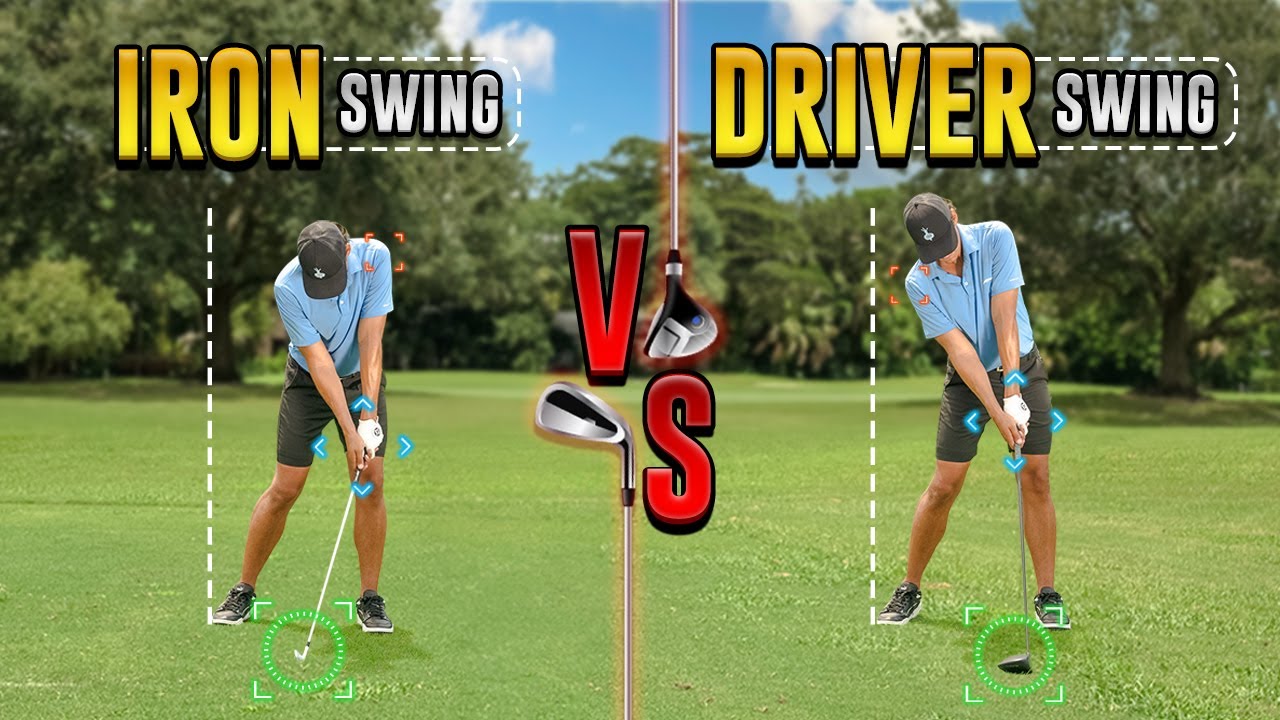 Driver Swing Vs Iron Swing What S The Difference Youtube