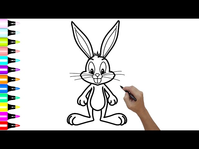 Looney Tunes Bugs Bunny Tegning
