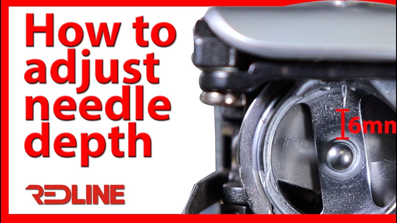 How To Adjust The Needle Depth Youtube