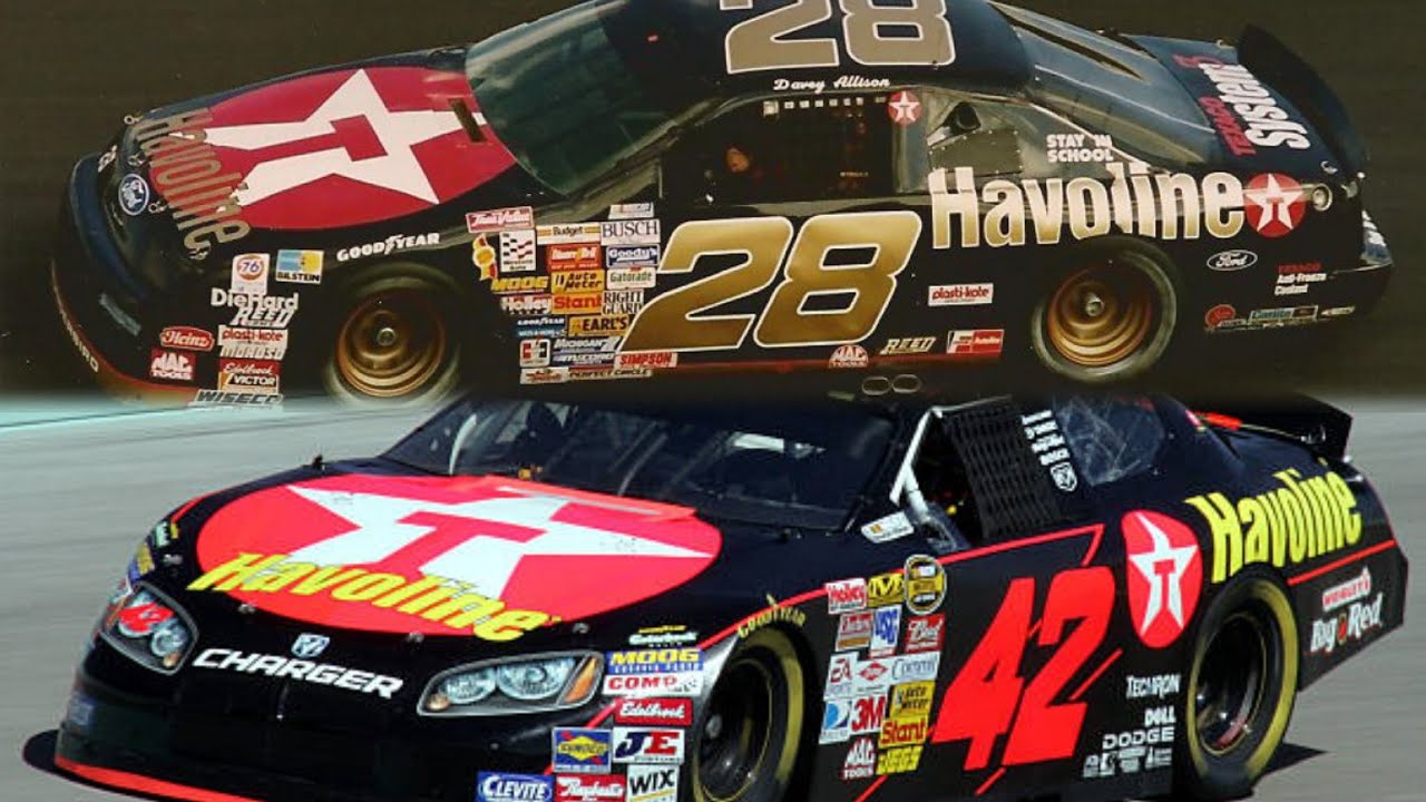 Nascar Texaco Havoline Paint Scheme Evolution Youtube
