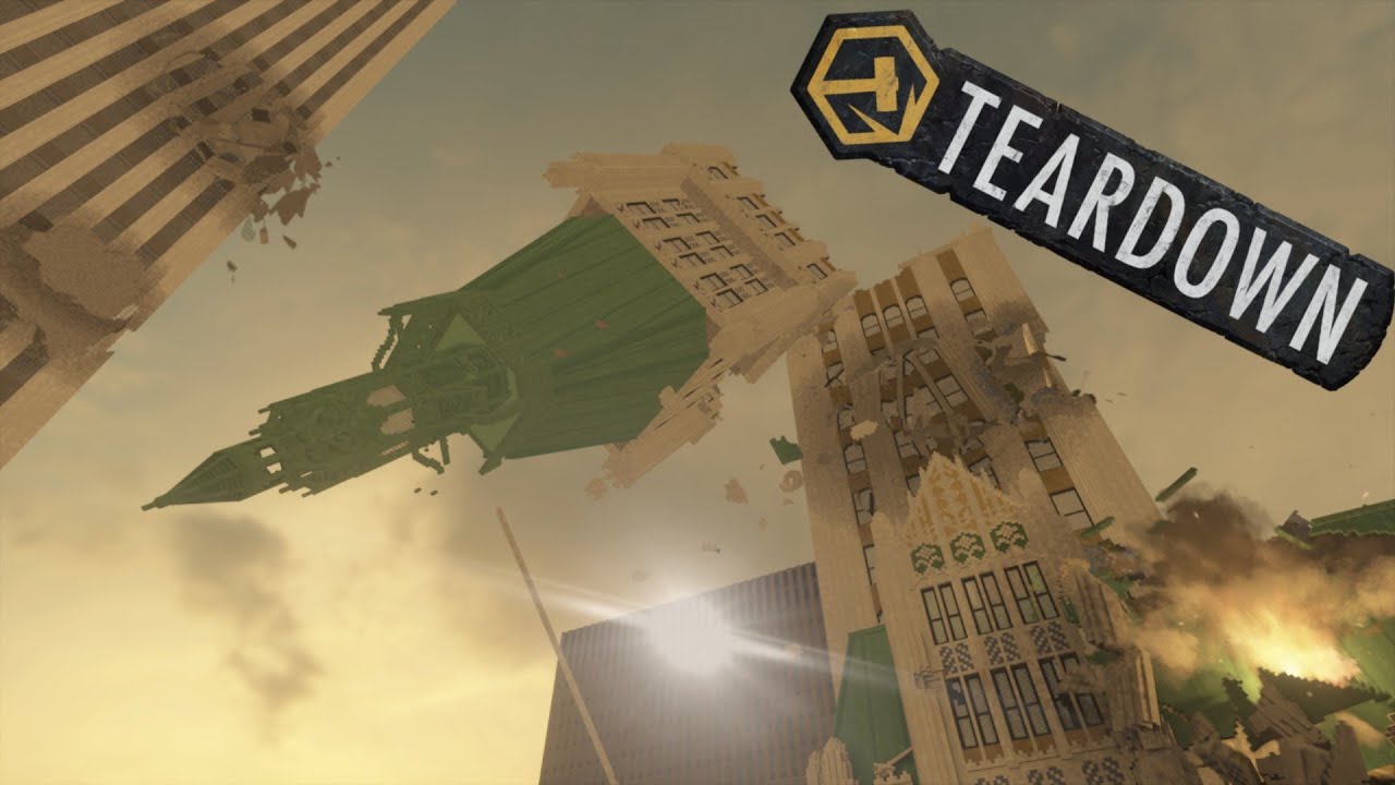 Playing On The Workshop Maps On Teardown Youtube