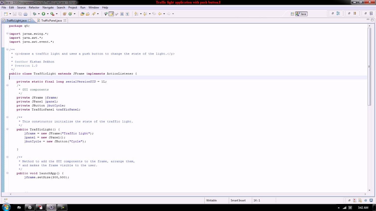 Traffic Light Demo Youtube