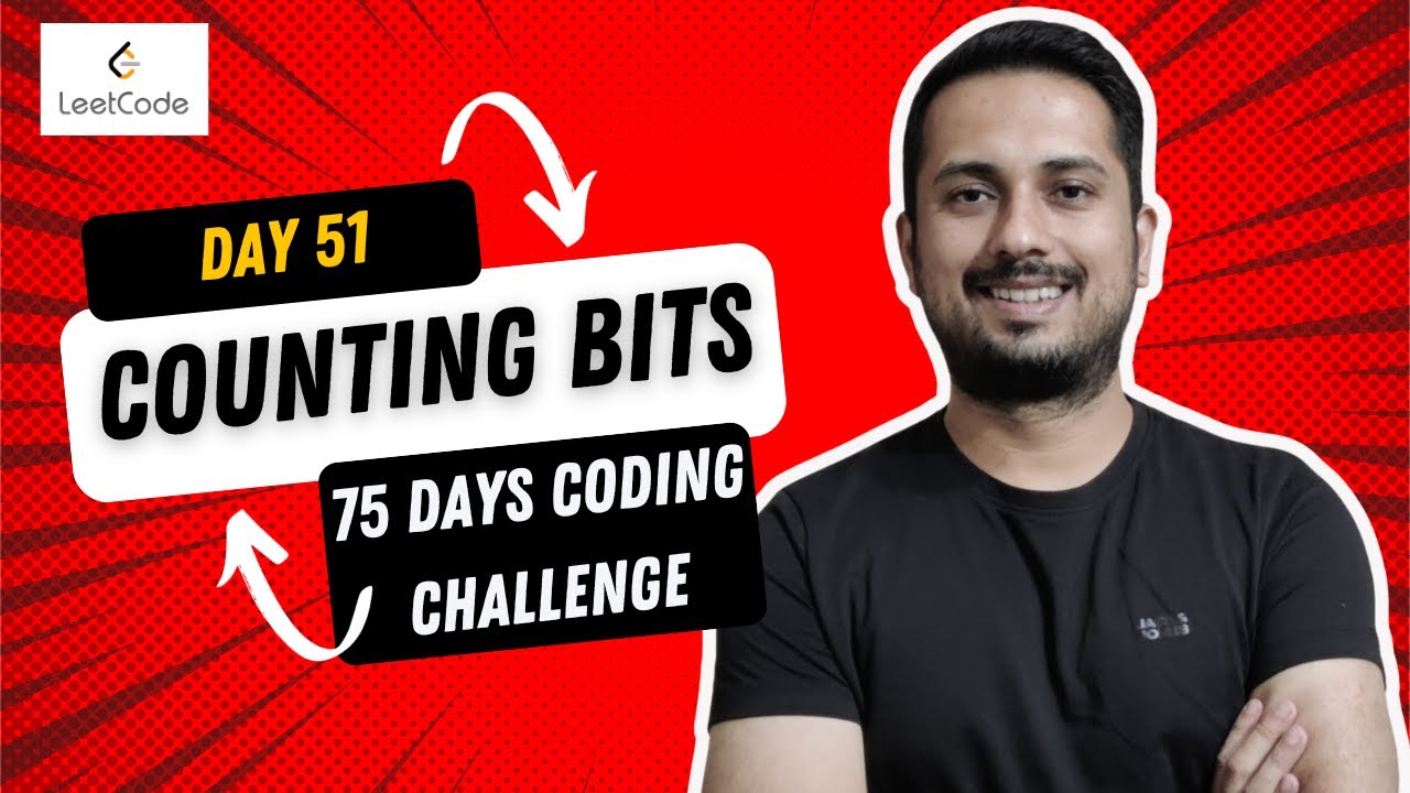 Day 51 75 Days Coding Challenge Counting Bits Leetcode Problem 338