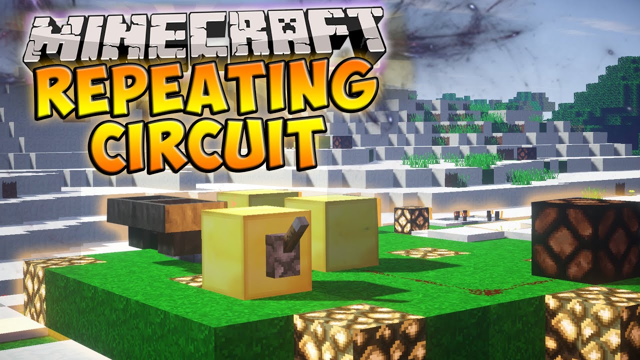 Minecraft How To Make A Repeating Redstone Circuit Minecraft 1 9