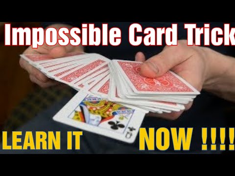 Impossible Card Trick Tutorial Youtube