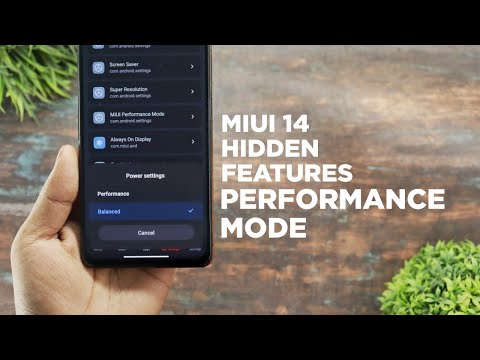 Miui 14 New Hidden Features Performance Mode Color Correction More