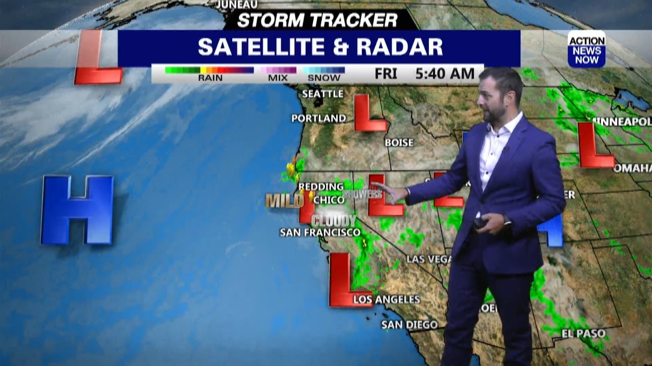 Storm Tracker Forecast Cloudy Much Cooler With Scattered Showers