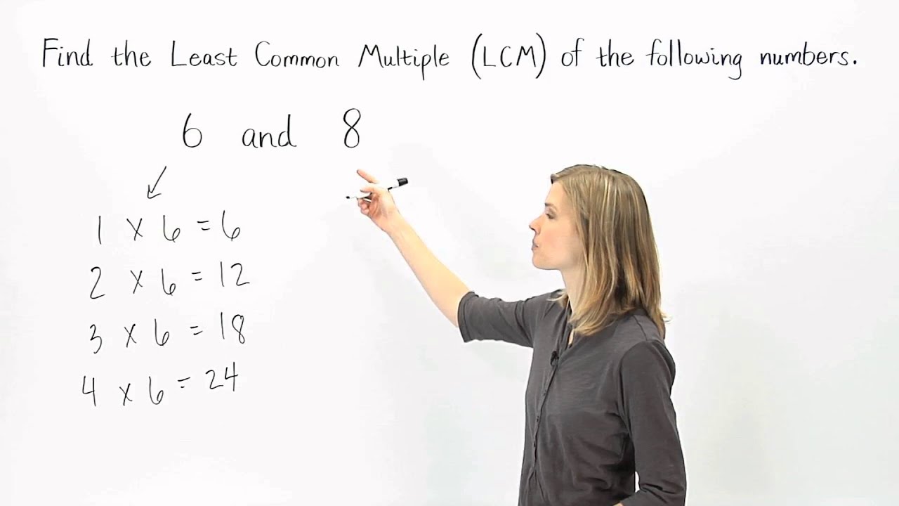 Lcm Least Common Multiple Mathhelp Youtube