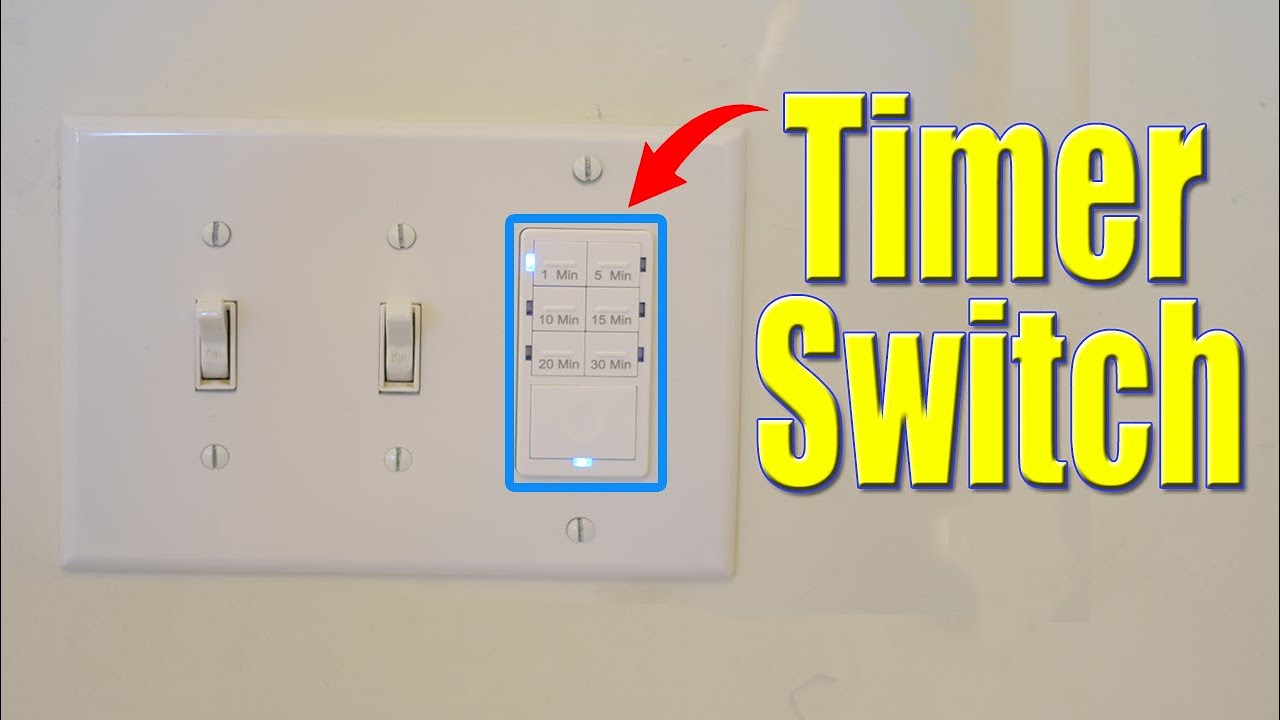 How To Install Timer Switch Youtube