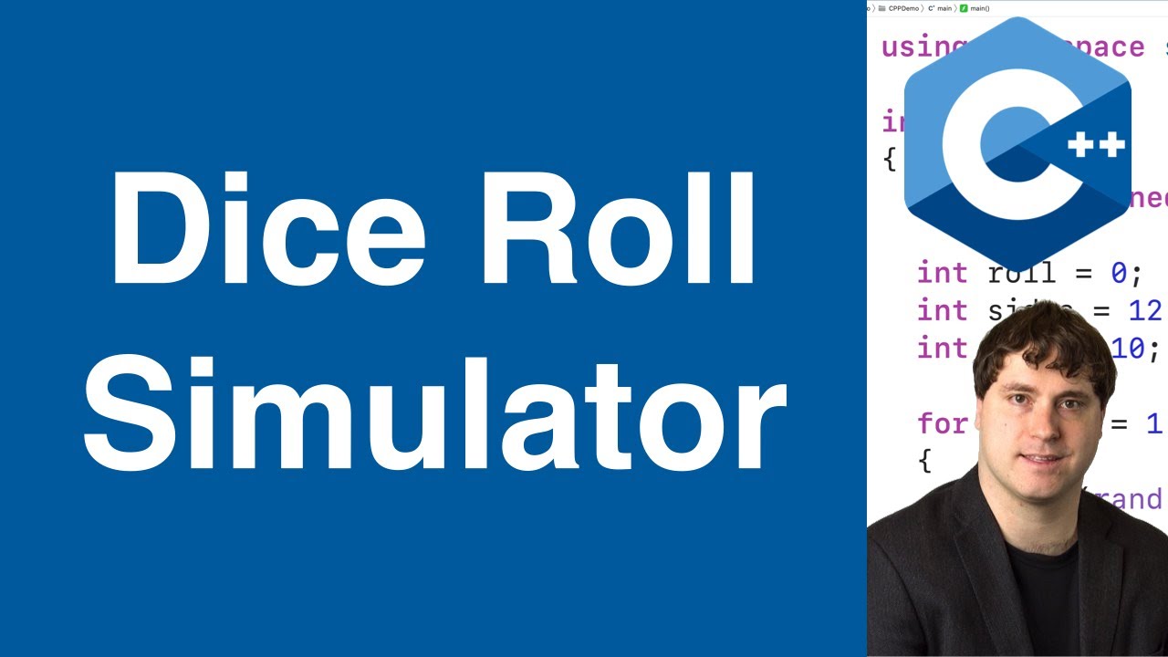 Dice Roll Simulator C Example Youtube