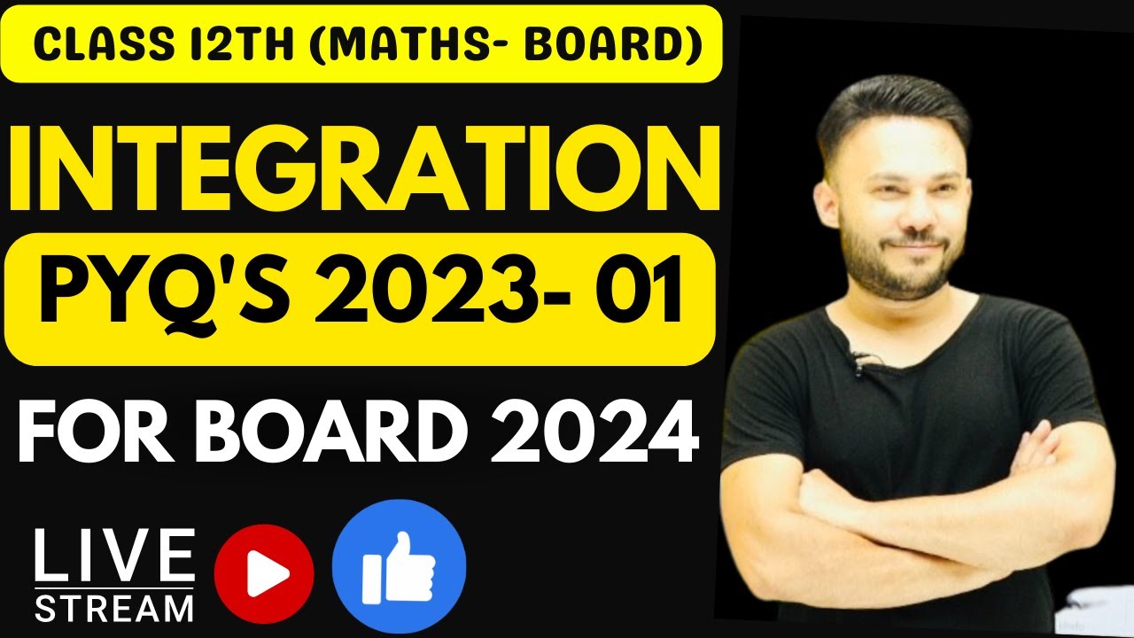 Cbse Pyq 2023 Integrals 01 Integration Ncert Class 12