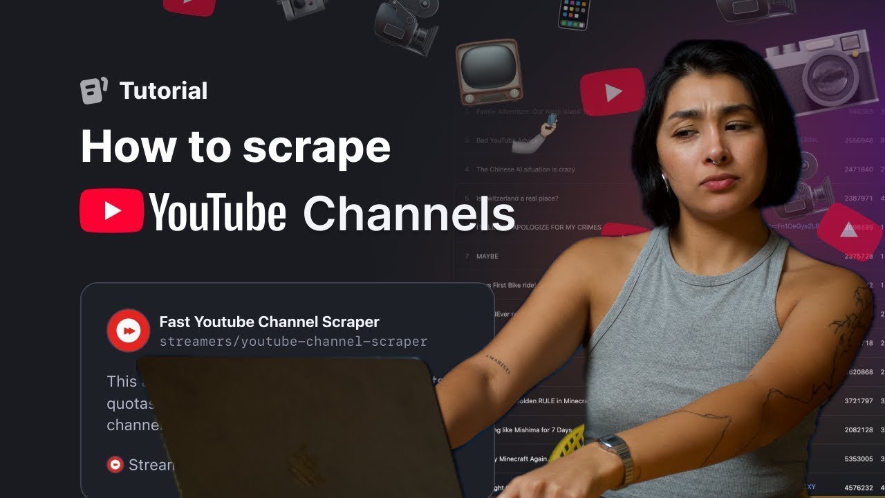 How To Scrape Youtube Channels Youtube Channel Data Extractor
