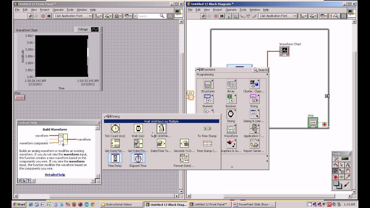 Basic Data Acquisition Using Labview Youtube
