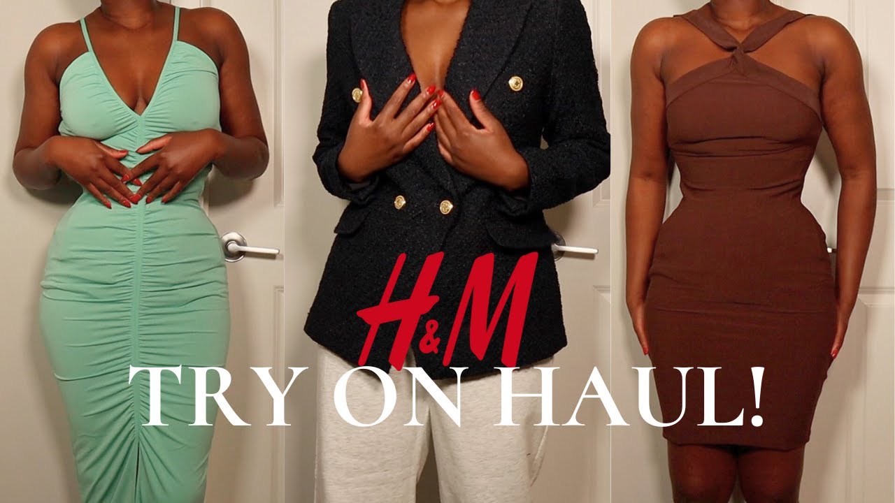 Spring H M Try On Haul Youtube