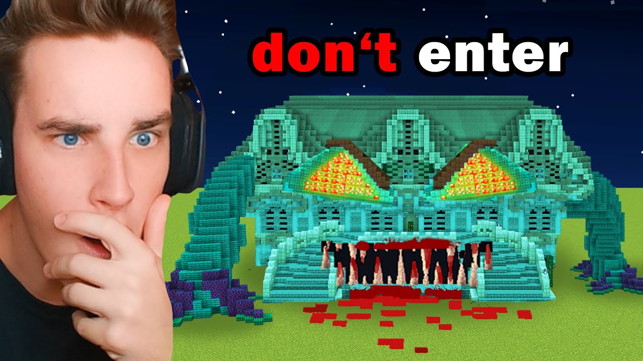 I Built Minecraft S Scariest House Youtube