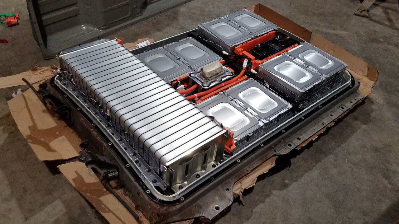 Nissan Leaf Lithium Battery Pack Disassembling The Pack Howto Project