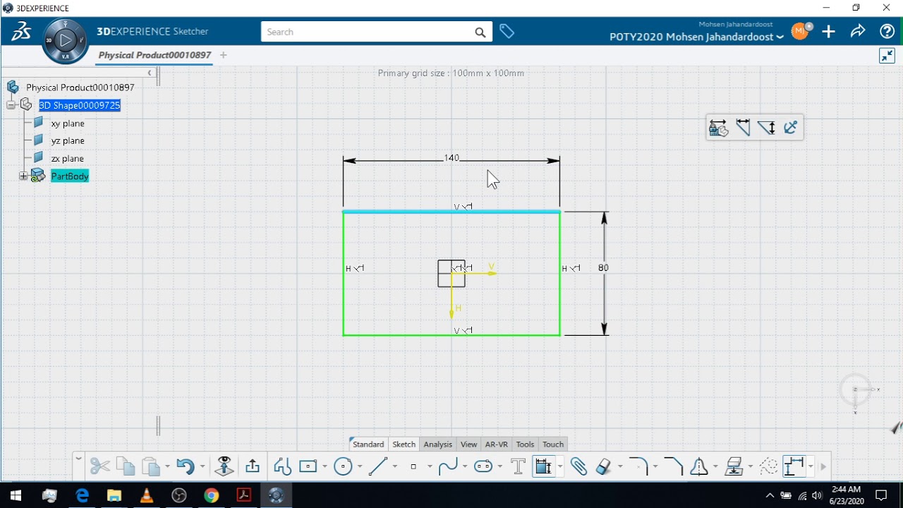 3dexperience Catia Parametric Design Youtube