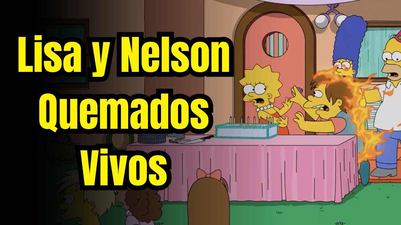 Lisa Y Nelson Los Simpsons Youtube