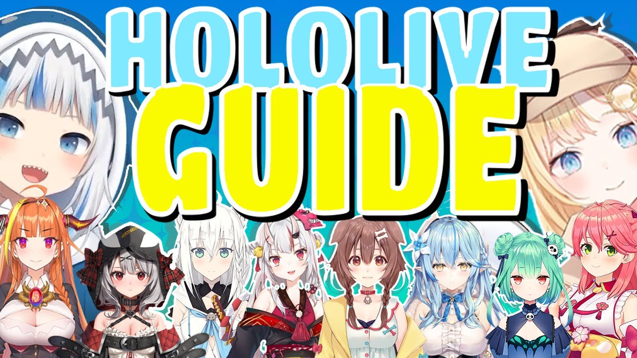 The Only Hololive Guide You Need In 2022 Youtube