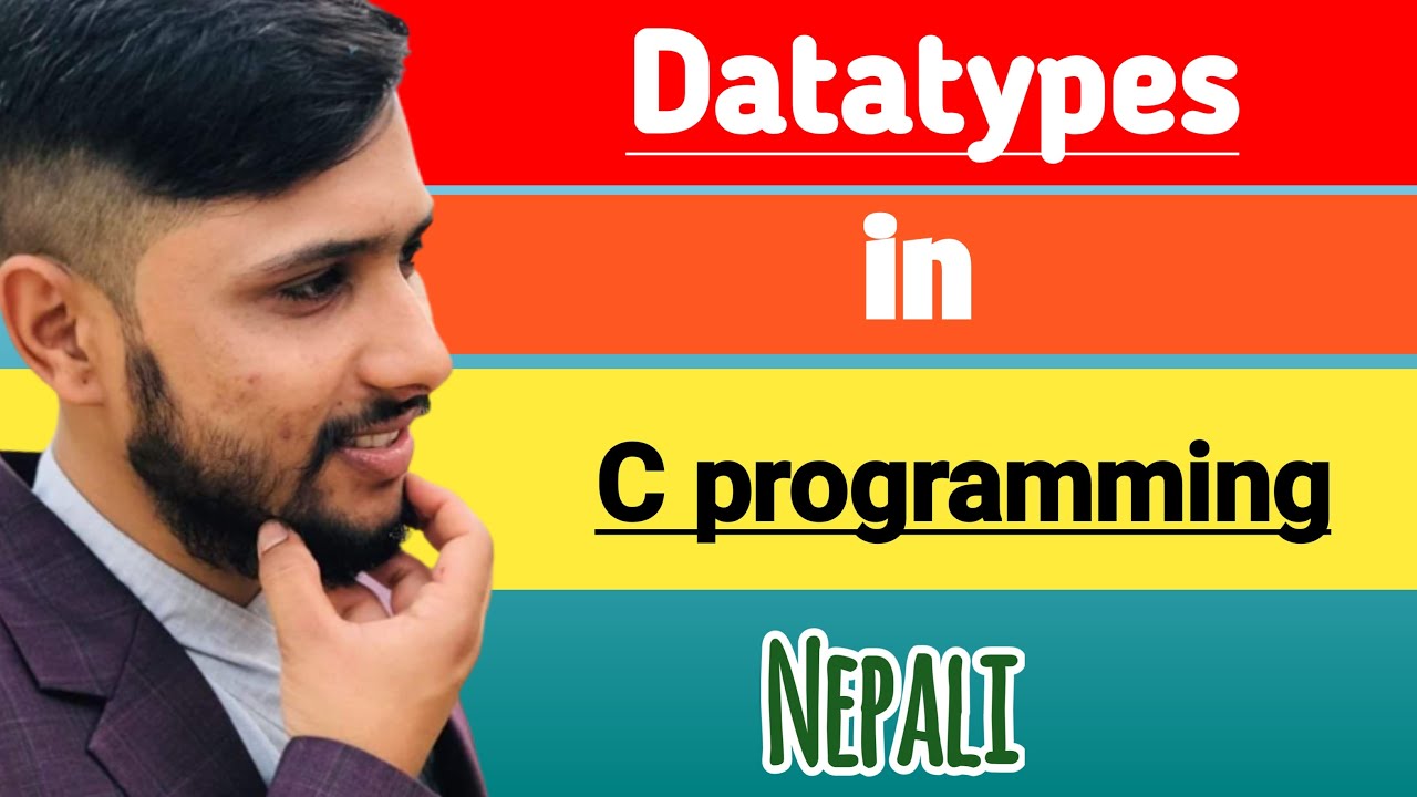 Datatypes In C Youtube