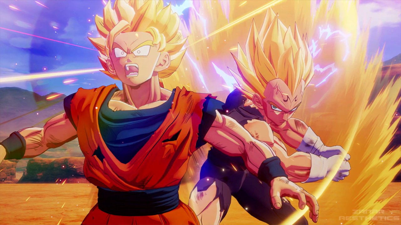 Dragon Ball Z Kakarot Majin Vegeta Vs Majin Buu Full Fight Dbz
