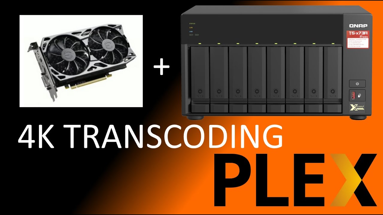 Pcie Gpu Supported Nas For Plex 4k Transcoding Youtube