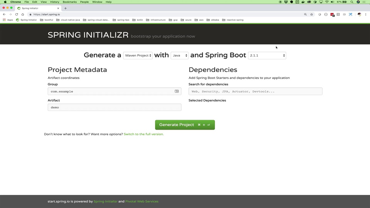 Spring Tips Rsocket Youtube