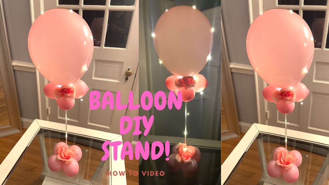 Easy Diy Balloon Centerpieces Psoriasisguru