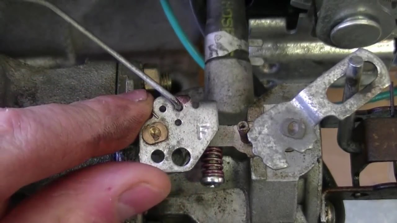 8 11hp Tecumseh Snowblower Carburetor Linkage Configuration Youtube